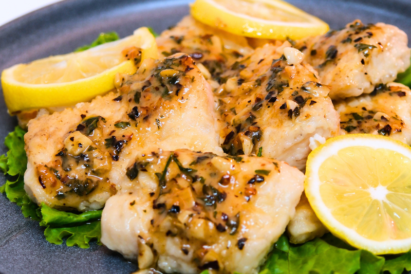 Fishta Recipes | Easy & Delicious Lemon Butter Garlic Cobbler Recipe