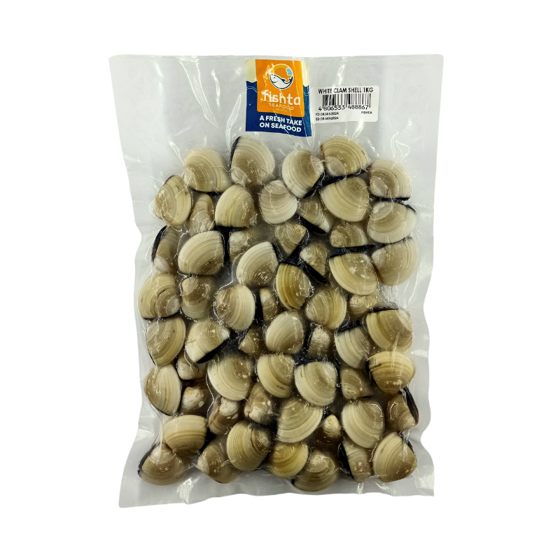White Clam Shell 1kg - Buy Clams Online