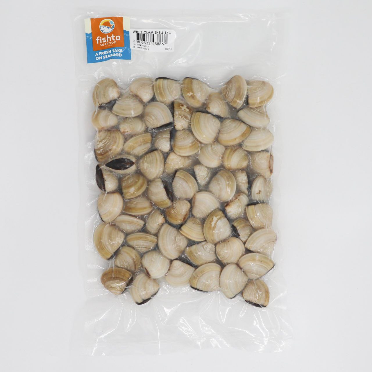 White Clam Shell 1kg - Buy Clams Online