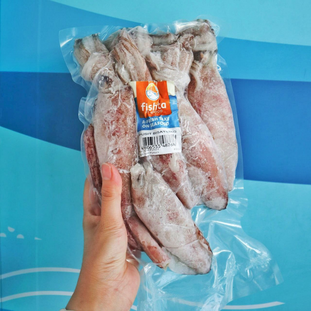 Pusit Bisaya (squid local)- Buy Pusit Online